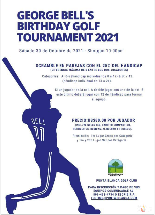George Bell’s Birthday Golf Tournament 2021 – Fiebre de Golf